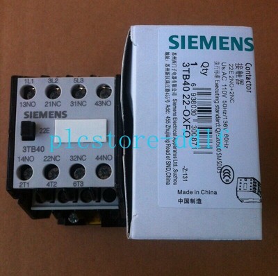 SIEMENS 3TB40 22-0XF0 Contactor New One Free Shipping 3TB4022-0XF0 | eBay