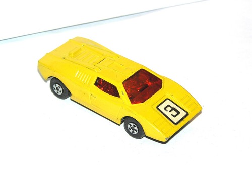 Vintage Matchbox Superfast #27 Lamborghini Countach **GREEN LIGHT ...