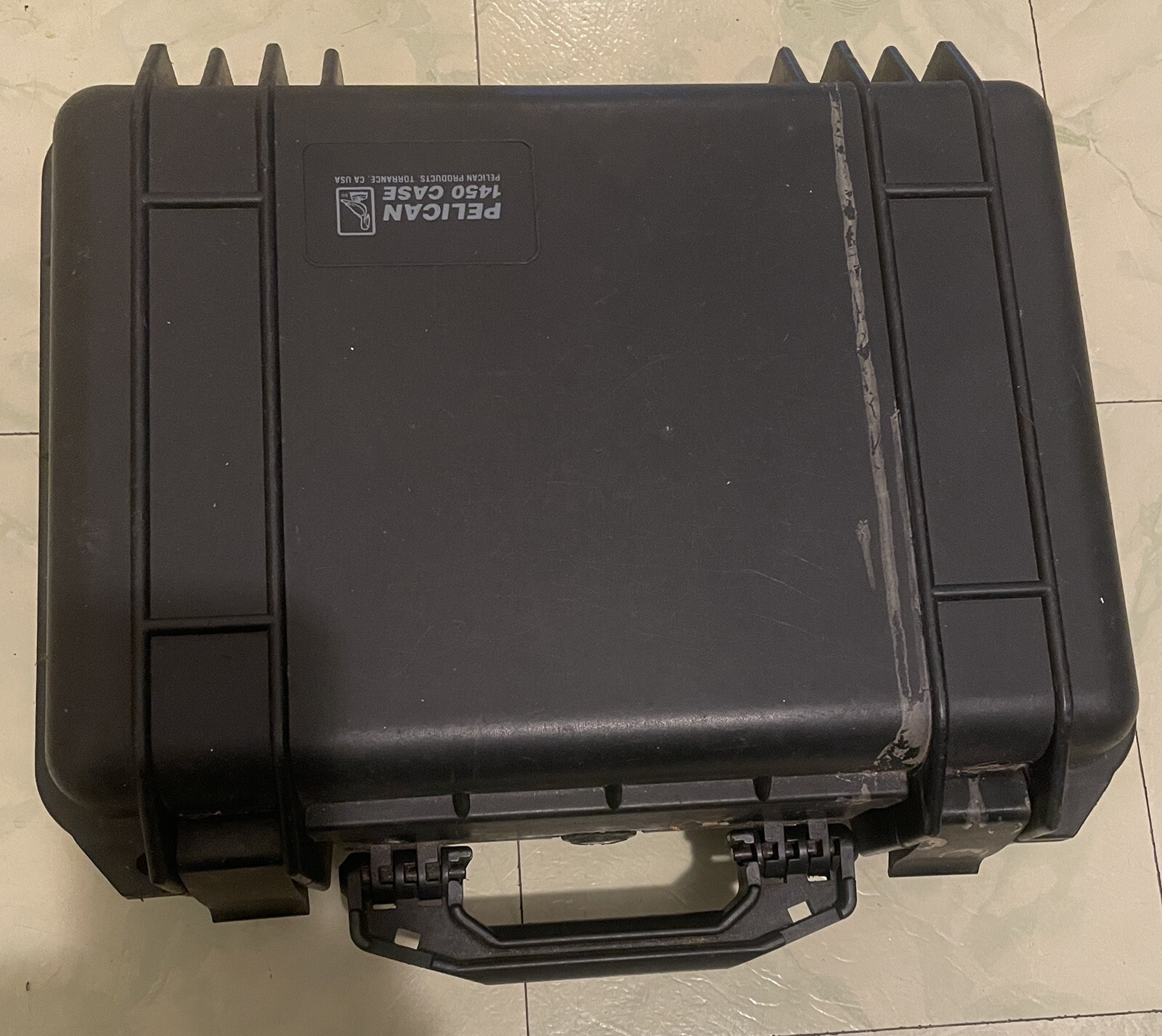 Used Pelican 1450 Protector Case (Black) | eBay