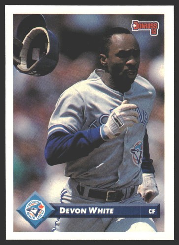 Devon White #29 1993 Donruss Toronto Blue Jays | eBay