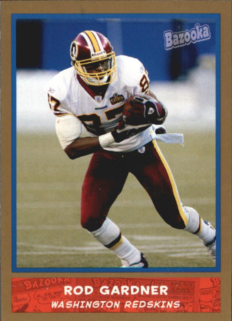 2004 Bazooka - Rod Gardner #2 Gold for sale online | eBay
