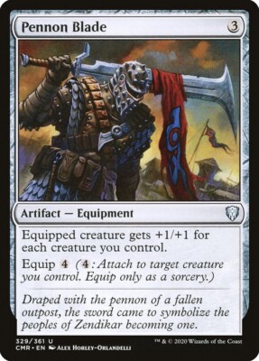 Pennon Blade Commander Legends Magic MTG Artifact CARD 1x (329/361) | eBay