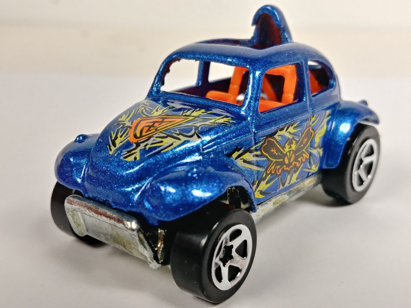 Volkswagen Baja Bug Hot Wheels 1999 Buggin' Out Series #944 Blue 5SP 1:64 Loose | eBay