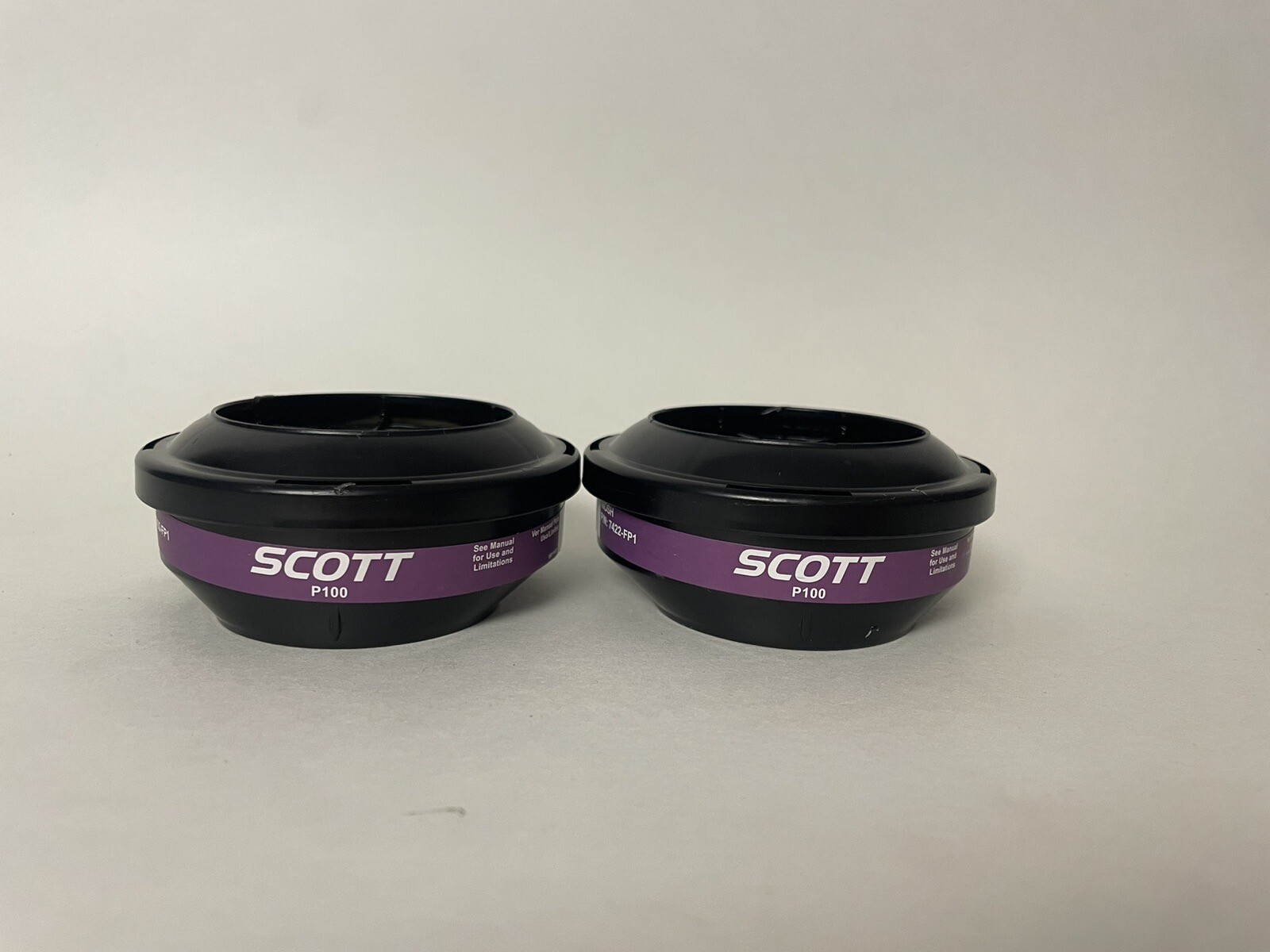 Scott Safety 7422FP1 P100 Respirator Filter Cartridges for sale online ...