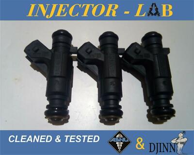 Opel Agila Astra G Corsa 1.0 1.2 injectors 0280155965 set of 3 CLEANED ...