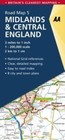 Midlands Central England Road Map: Midlands Central England 5 (AA Ro ...