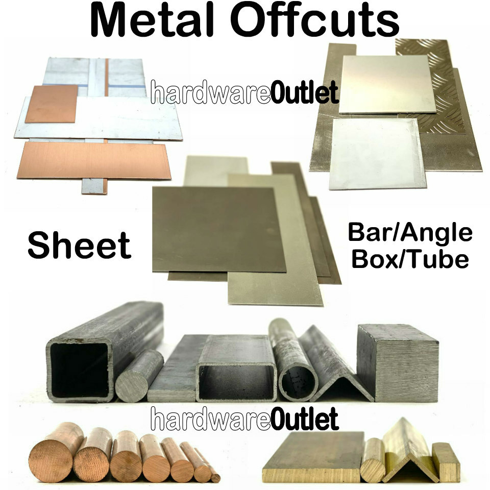 METAL Sheel Plate Bar Box Angle OFFCUTS Finger Kick Plate Off Cuts ...