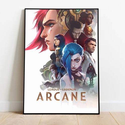 Arcane Poster, Wall Art & Home Decor, Animated Series Poster Gift | eBay