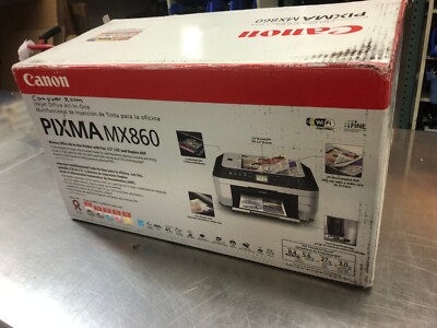 Canon PIXMA MX860 All-In-One Inkjet Color Printer Copier FAX working in ...