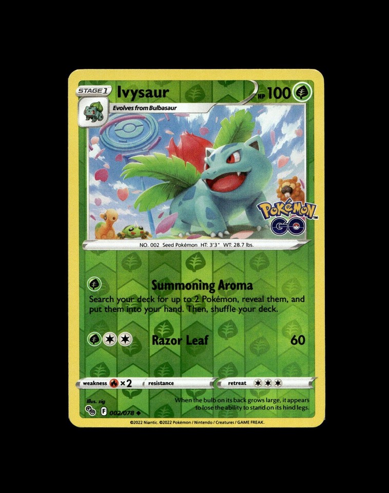 Bulbasaur Ivysaur Venusaur Pokemon Card! Holo/Reverse Holo EX VMAX Rare ...