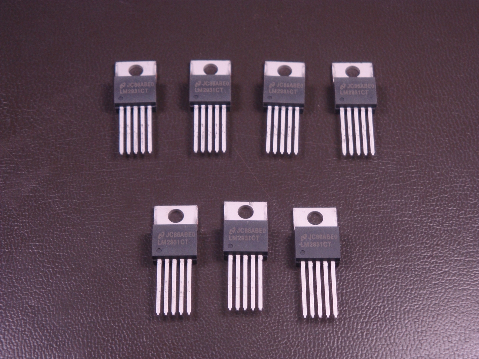 Lot of 7 LM2931CT National Semi Low Dropout Voltage Regulator 100mA 5 ...