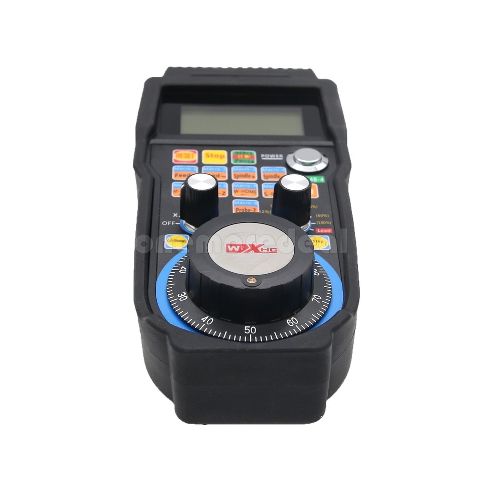 Wireless Mach3 MPG Pendant LCD Handwheel controller for CNC Mach3 4 ...