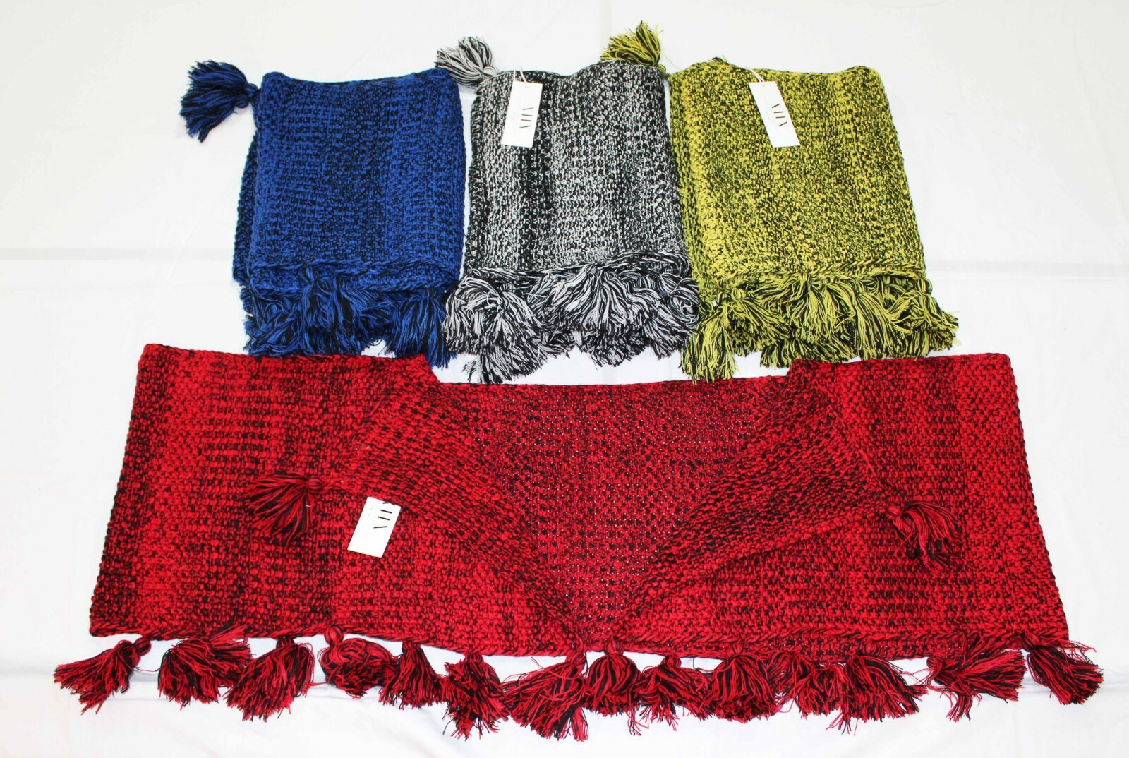 New Warm Winter Muffler Scarf with Tassels by Collection XIIX in 4 ...