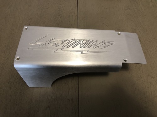 Ford 5.0 5.8 GT40 Tubular Intake Manifold Cover Lightning Bolt Right ...