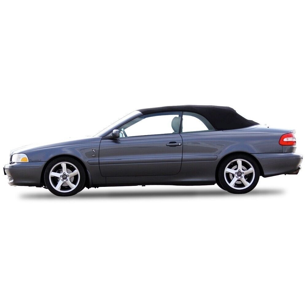 Fits Volvo C70 Soft Top Replacement & Glass window 1999-06 Black Haartz ...