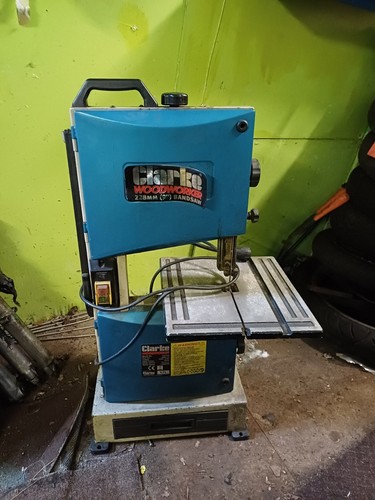 Clarke Woodworker 228mm 9 Inch Bench Top Bandsaw band saw | eBay UK