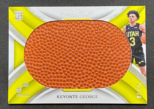 Keyonte George 2023-24 Panini Immaculate Collection Basketball Patch 03 ...