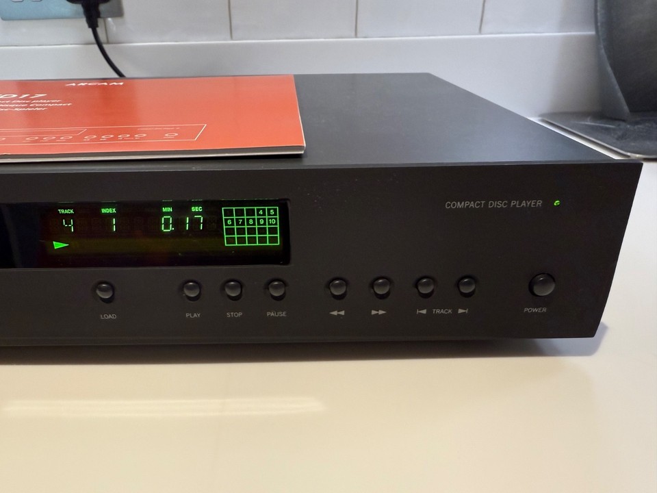 Arcam CD17 FMJ Black CD Player with original Remote - Great condition ...