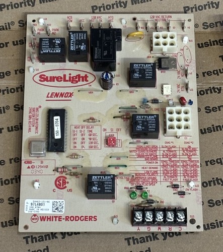 WHITE-RODGERS 50A62-121-06 Control Board LENNOX SureLight 97L4801 🔥 Checked | eBay