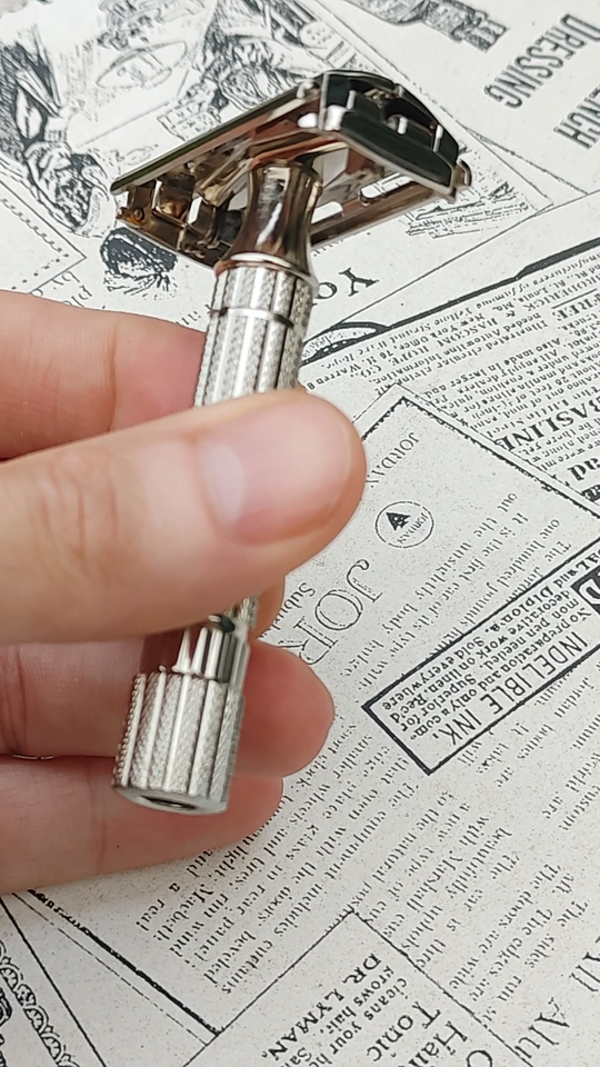 Newly Replated in Nickel 1950s Gillette Aristocrat TTO Double Edge ...