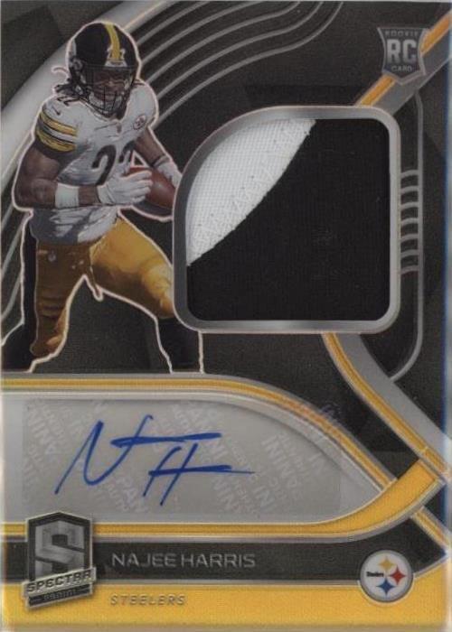 2021 Panini Spectra - Rookie Patch Autographs Najee Harris #209 /99 (AU ...