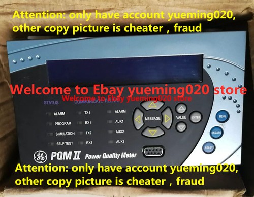 GE PQMII-C-A power quality meter | eBay