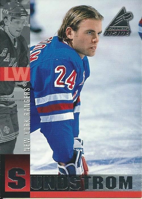 Niklas Sundstrom Lot of 10 Collectible Cards - PINNACLE Insider 1997 ...