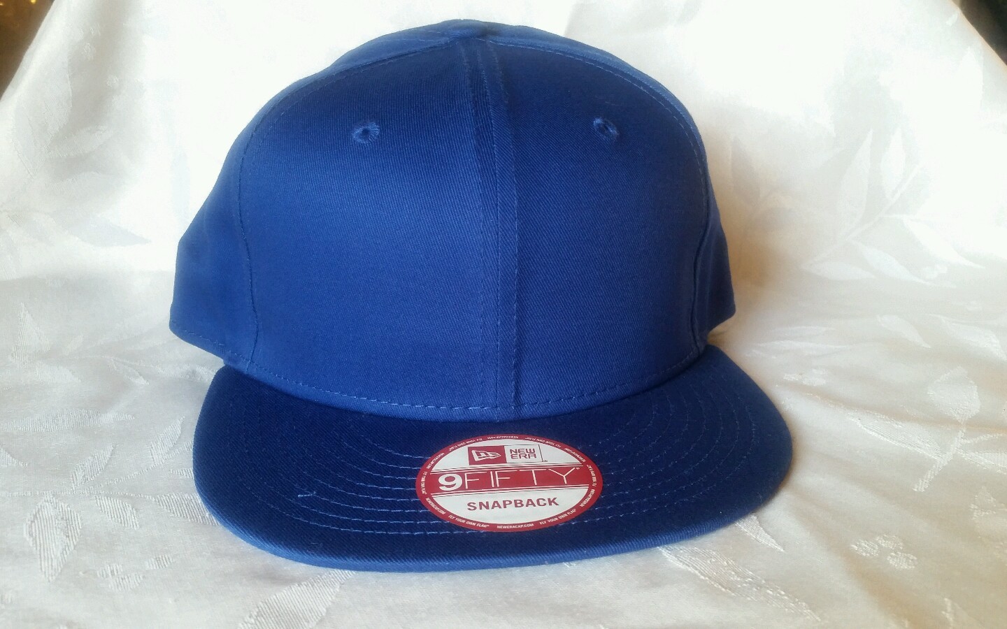1X - New Era 9Fifty Flat Snapback Hat Cap Blank { ROYAL BLUE } NE ...