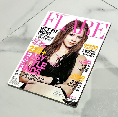 FLARE Canada's Fashion Magazine AVRIL LAVIGNE Alanis Morissette ...