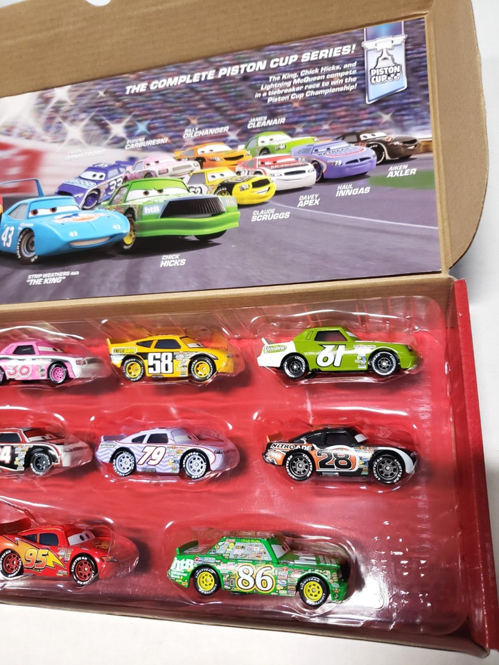 2015 Mattel Disney Pixar Cars Complete Piston Cup Series 11 Diecast New ...