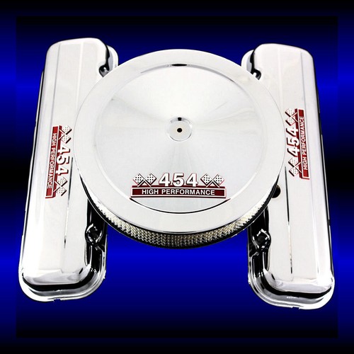 Chrome Valve Covers and Air Cleaner Combo Fits Big Block Chevy 454 ...