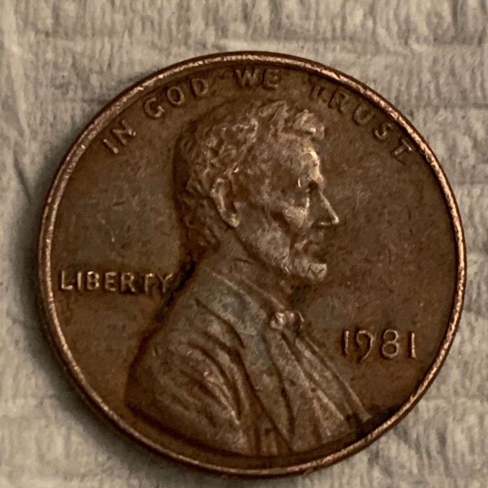 1981 lincoln penny no mint mark**D** Error Rare See Pictures | eBay