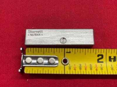 Inspection Gauges - Starrett S154l Adjustable Parallel Set