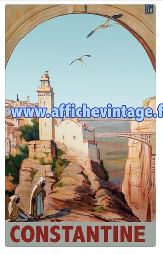 affiche poster constantine algerie | eBay