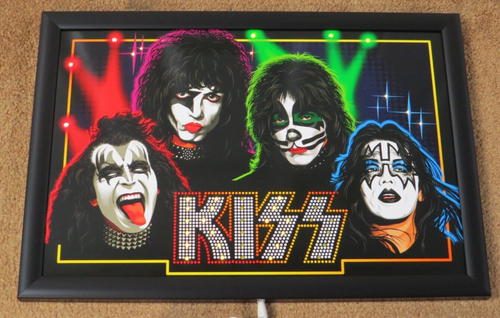 KISS LED LIGHTED ARTWORK 2004 NEW IN BOX WORKS! | eBay