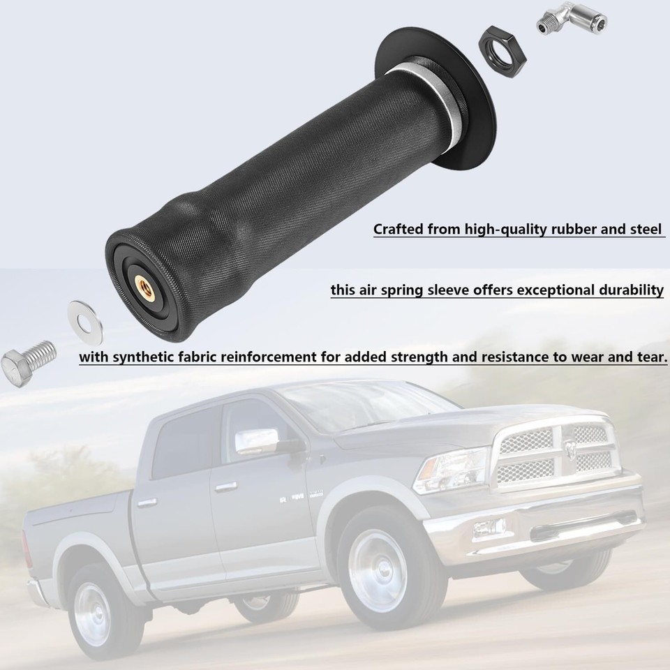 50203 Air Lift Replacement Air Spring Sleeve with 90° air swivel ...