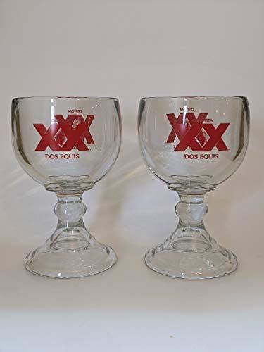 Dos Equis Cerveza XL Chabela Glass - Set of 2 | eBay