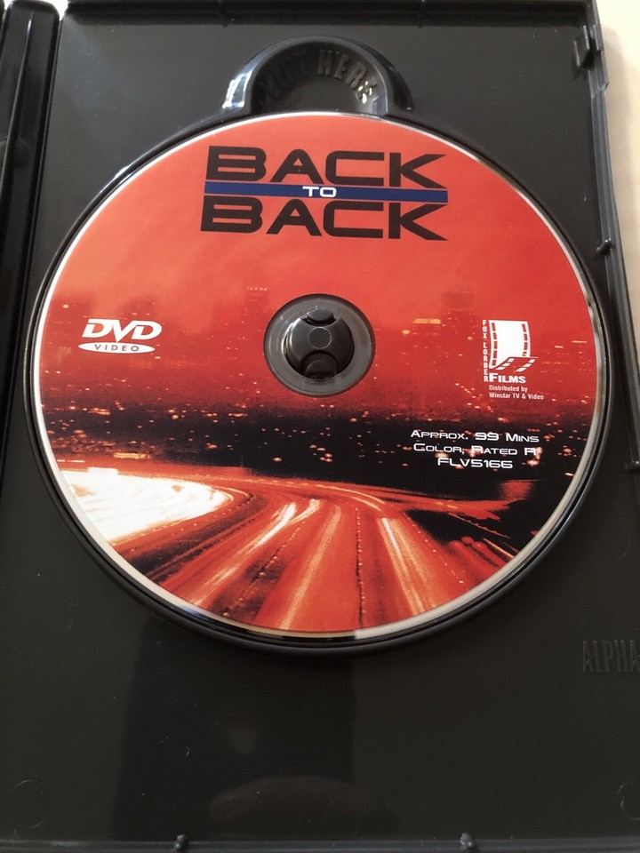 Back to Back DVD Rare OOP Michael Rooker Bobcat Goldthwait Cop Movie ...