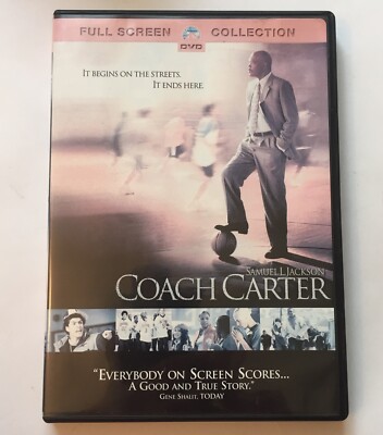Samuel L Jackson DVD Movie Coach Carter Inspiring Movie DVD | eBay