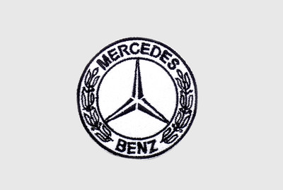 MERCEDES BENZ EMBROIDERED PATCH IRON/SEW ON 2" A, C, G, E S-CLASS AMG ...