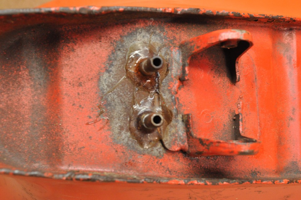 Vintage Used OEM Honda CT90 K0 Fuel Gas Tank Red 17500-053-000 | eBay