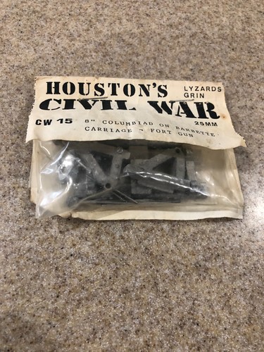 Lyzard's Grin 25mm Fort Gun #CW-15 Columbiad 8'' on Barbette Carriage ...