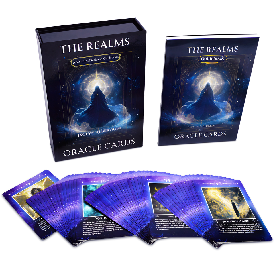 The Realms Oracle Crads - 50 Cards With Booklet | eBay