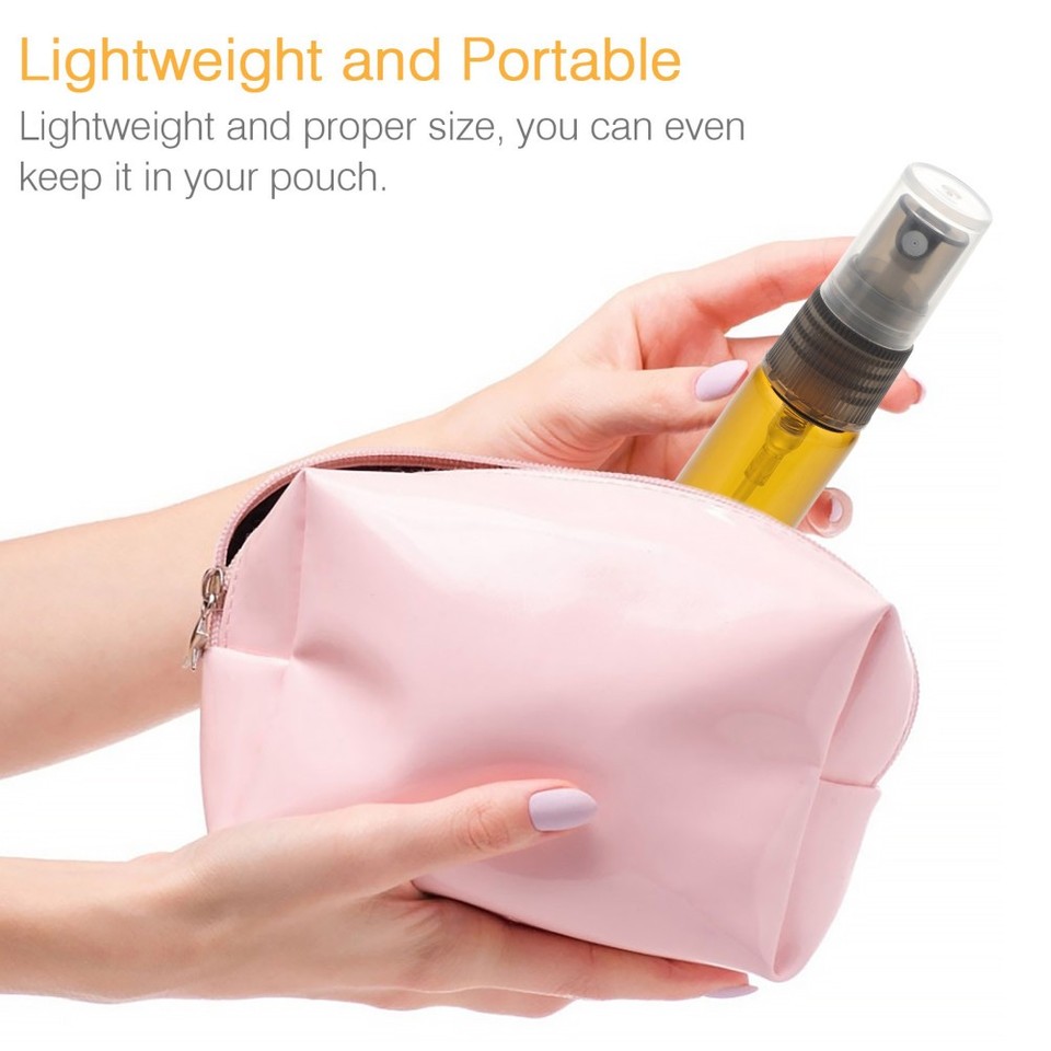 10 Pcs Perfume Sample Bottle Small Glass Bottles Refillable Spray ...