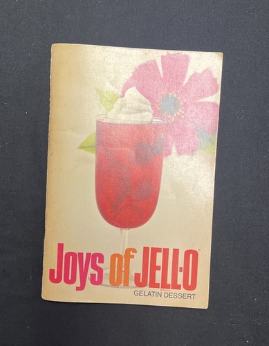 1960s Joys of Jell-O Vintage Cookbook Jello Recipes by General Foods ...