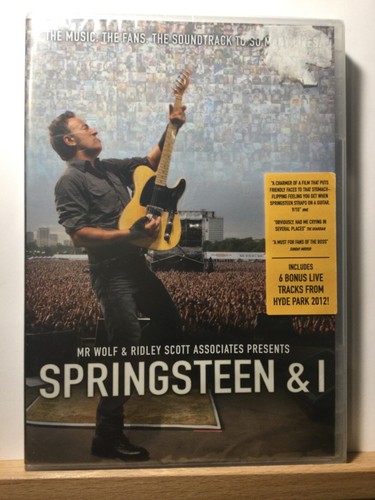 BRUCE SPRINGSTEEN - Springsteen & I [DVD] [2013] Music & Documentary | eBay