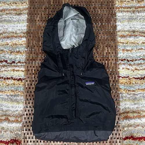 Patagonia Torrentshell H2No Anorak Rain Shell Jacket Coat Black Grey ...