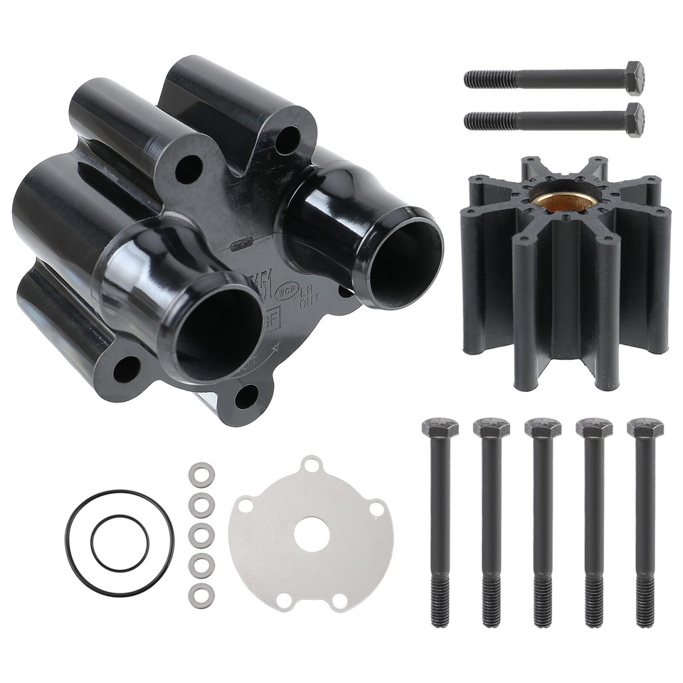 For Mercruiser Bravo Raw One-Piece Engine Water Pump Impeller Kit 46 ...