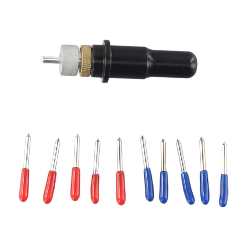 Lama 45 gradi lama 60 gradi 10 pezzi lama nera Holde misura 23,5x2 mm ...