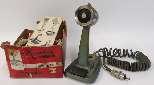 Vintage Turner Desktop Microphone - Untested - As Is | eBay